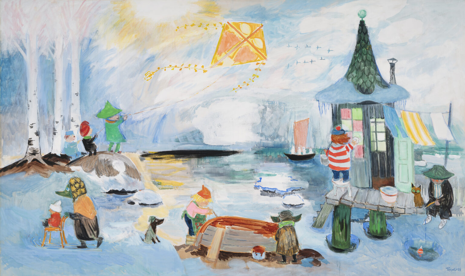 Tove Jansson: Frescoes and Hobgoblin's Hat - HAM